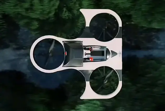 Новий літаючий автомобіль Manta M4 може “захопити” небо протягом ...